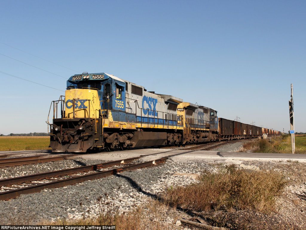 CSXT 7555